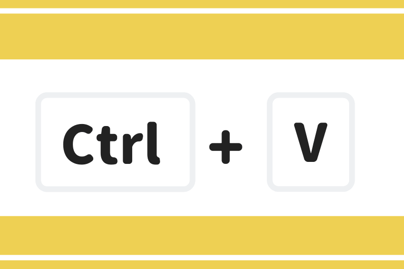  Ctrl V 