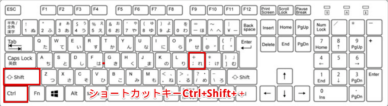『Ctrl+Shift++』