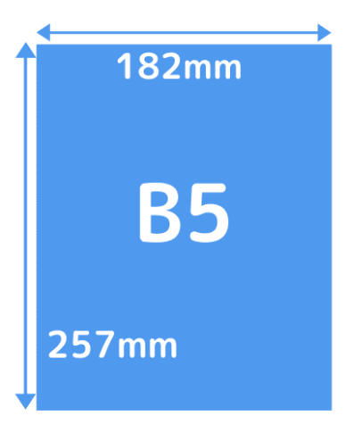 B5のサイズとは？大きさやすぐに役立つ知識を解説！
