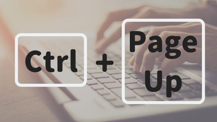 次のページの先頭に移動する【Ctrl+PageUp】